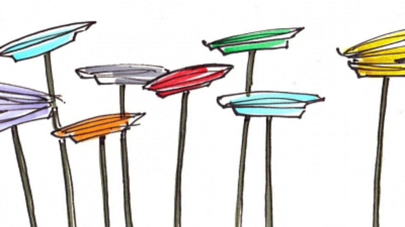 Bordjes die altijd blijven draaien - Procense